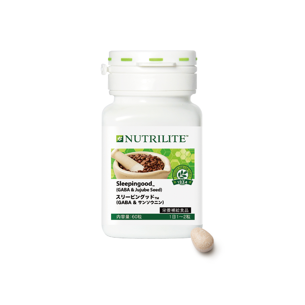 (スリーピングッド （GABA & サンソウニン）) ：Amway(日本アムウェイ) | amwaylive